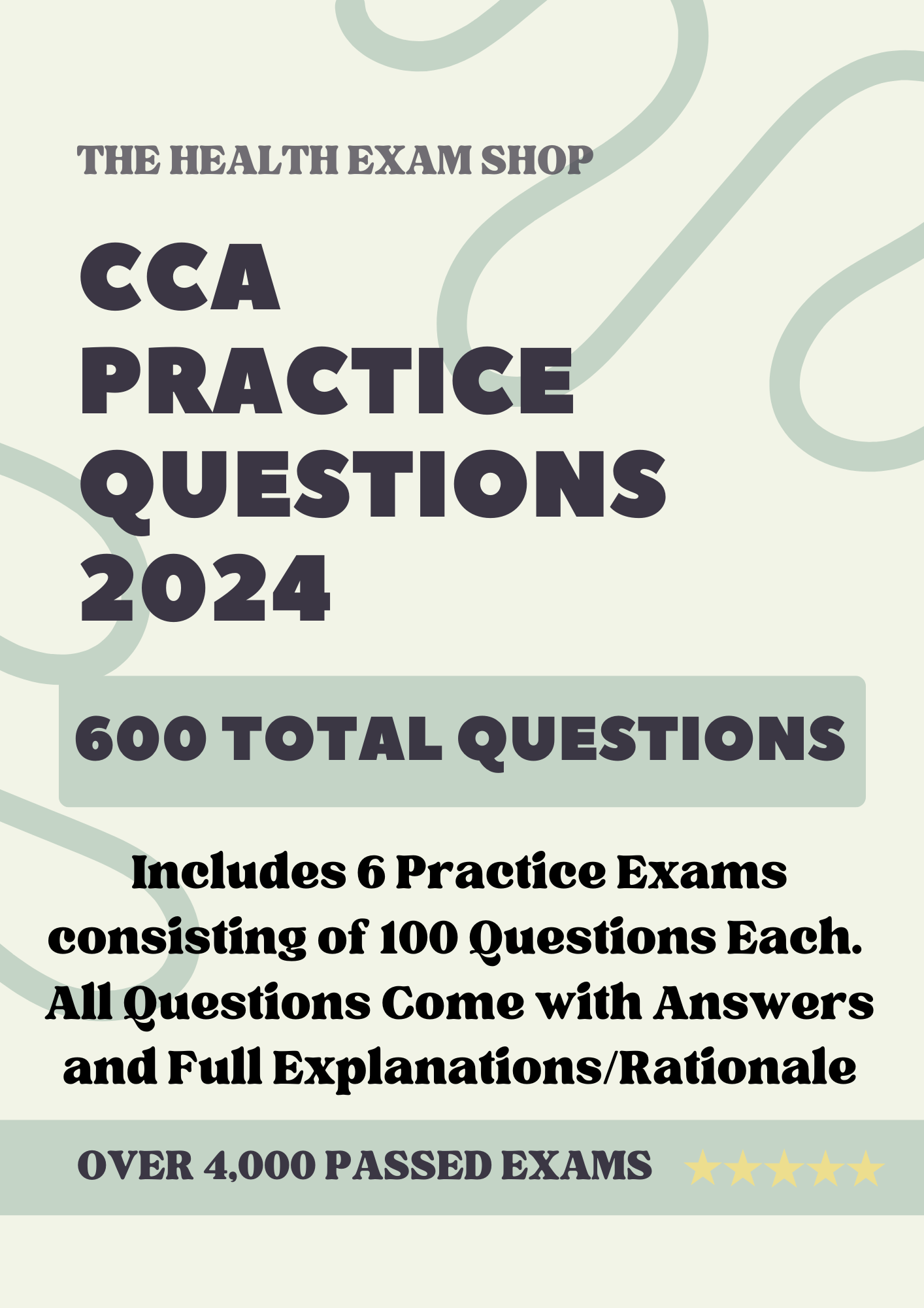 CCA Exam Practice Questions: 600 Q&A for 2024 – The Health Exams