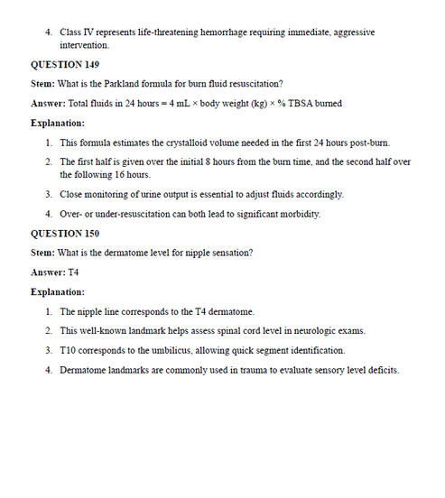 150 ATLS Questions & Answers with Explanations – The Health Exams