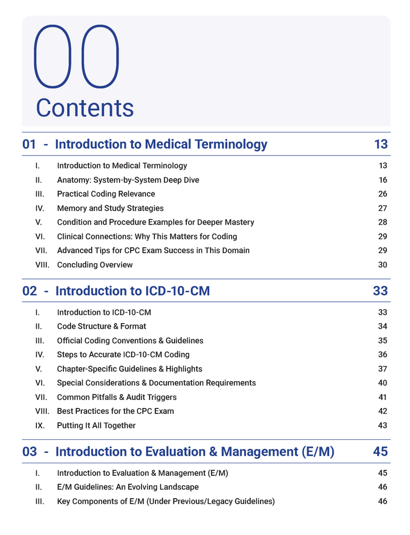 AAPC CPC 2025 Study Guide | Includes Detailed Notes, Mock Exams, Cheat ...