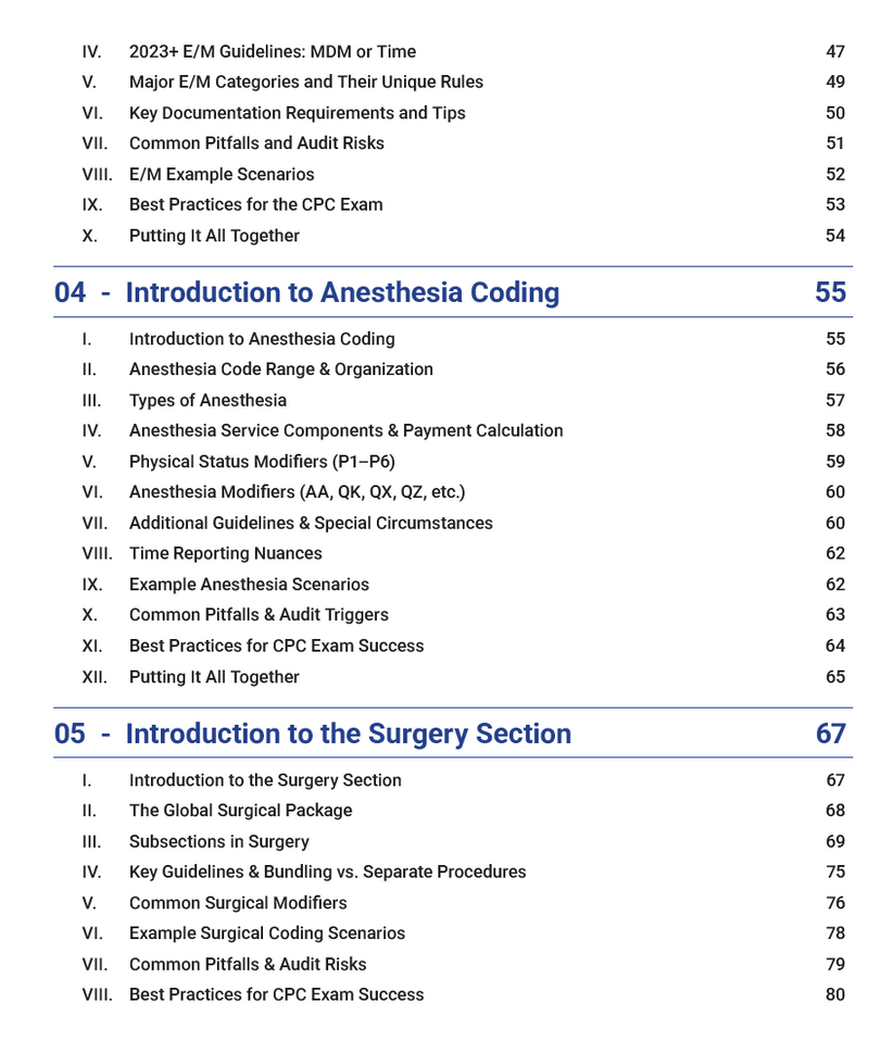 AAPC CPC 2025 Study Guide | Includes Detailed Notes, Mock Exams, Cheat ...