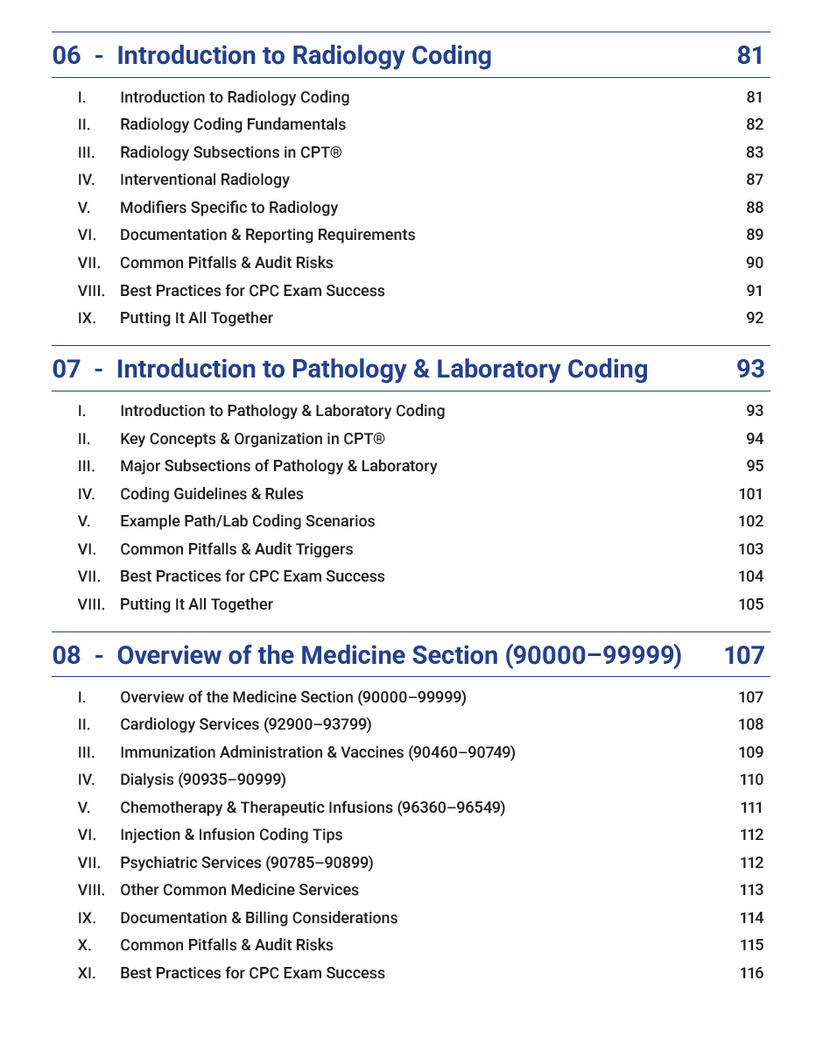 AAPC CPC 2025 Study Guide | Includes Detailed Notes, Mock Exams, Cheat ...