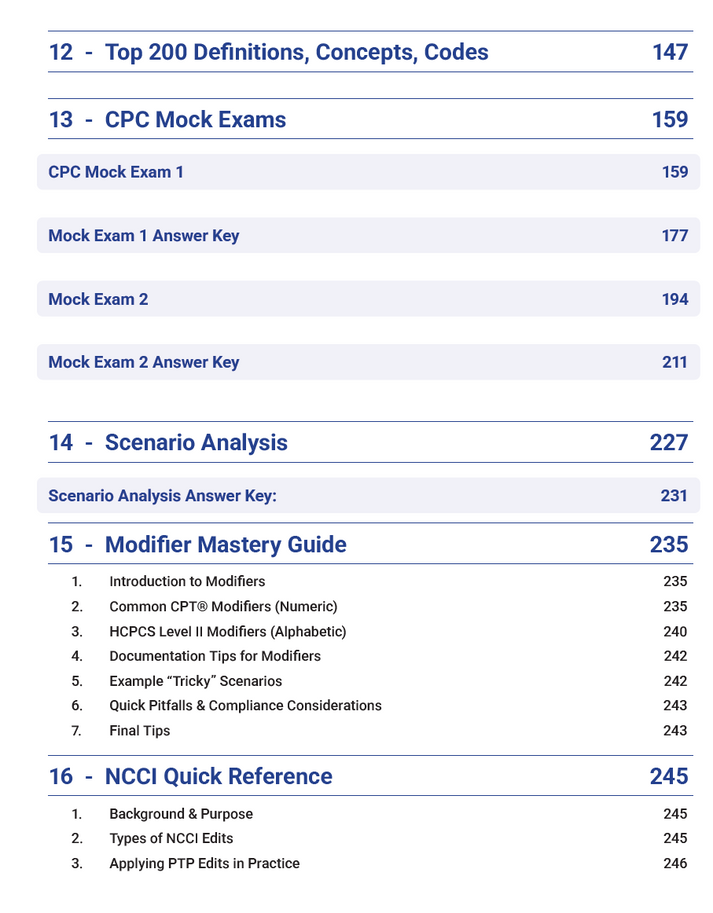 AAPC CPC 2025 Study Guide | Includes Detailed Notes, Mock Exams, Cheat ...