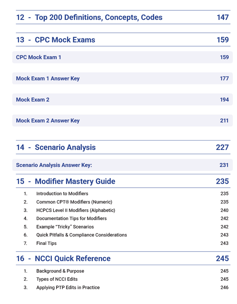 AAPC CPC 2025 Study Guide | Includes Detailed Notes, Mock Exams, Cheat ...