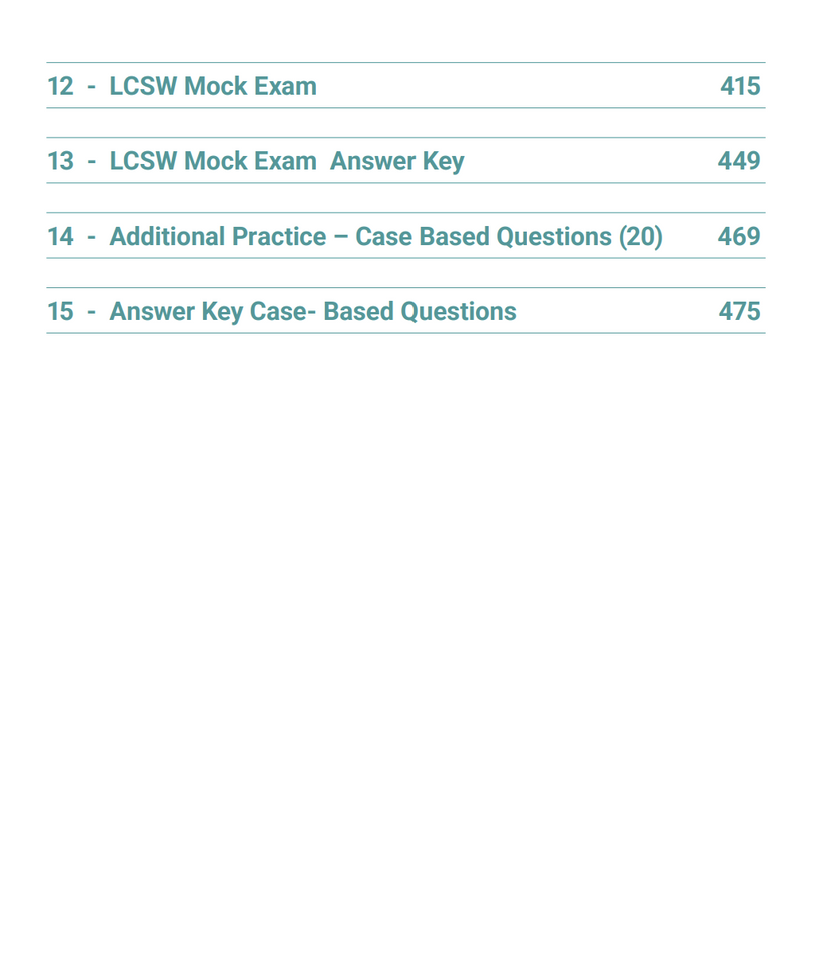 LCSW eBook Study Guide – Redesigned Edition (Digital Download) – The ...