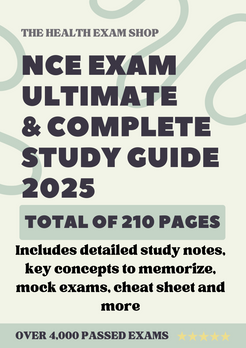 "Ultimate NCE Exam Prep Bundle with 905 Questions & Study Guide" – The ...