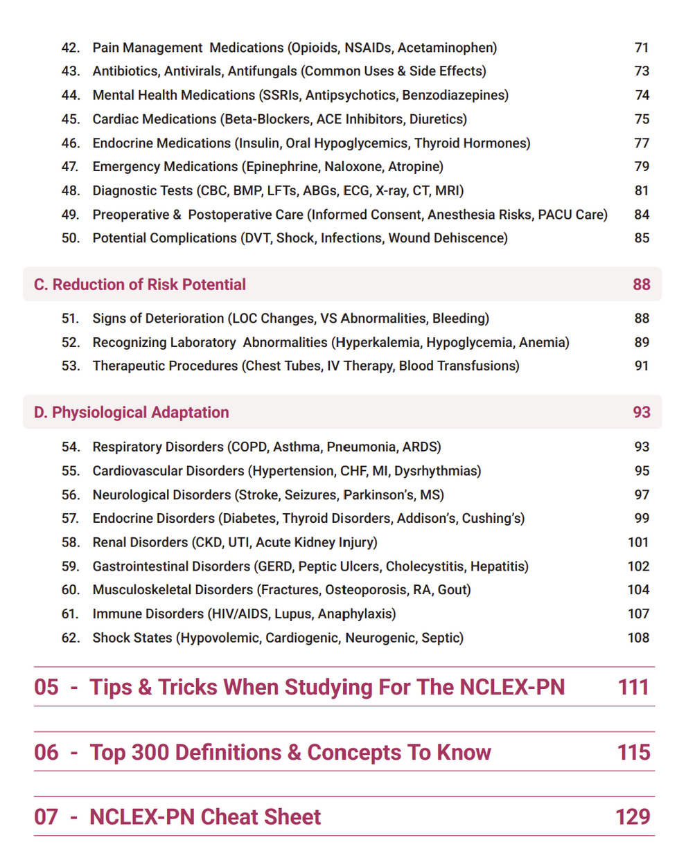 NCLEX-PN Study Guide eBook - Content Review & Practice – The Health Exams