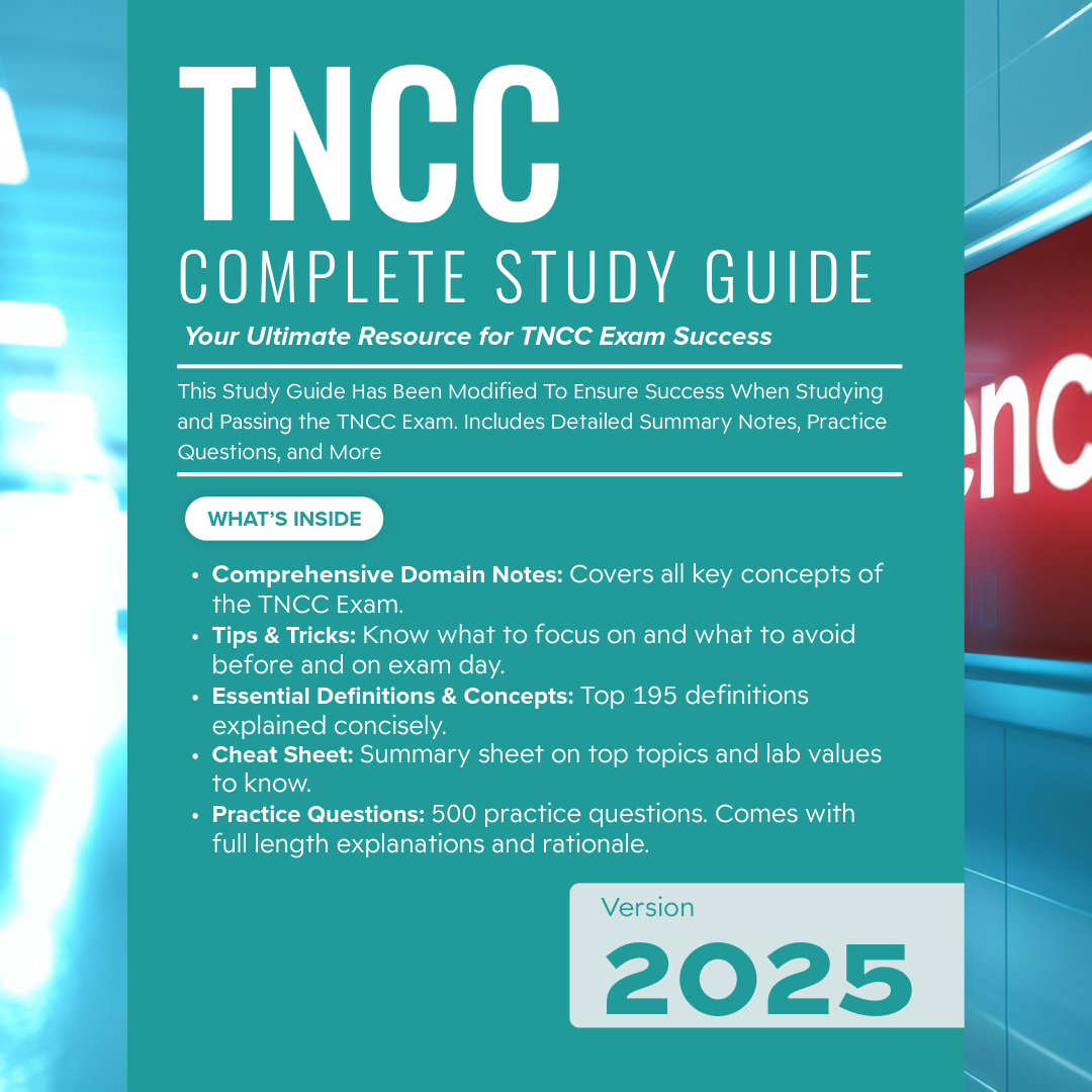 TNCC 2025 Complete Study Guide – The Health Exams